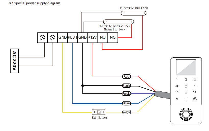 LCD screen Tuya wifi fingerprint access control China Factory - Fondvision LCD screen Tuya wifi fingerprint access control China Factory - Fondvision