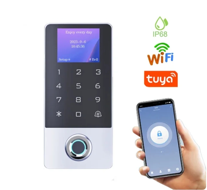 LCD screen Tuya wifi fingerprint access control China Factory - Fondvision LCD screen Tuya wifi fingerprint access control China Factory - Fondvision